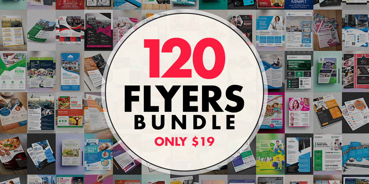 120 Flyer Templates Bundle with Extended License - CodeGrape Community Blog