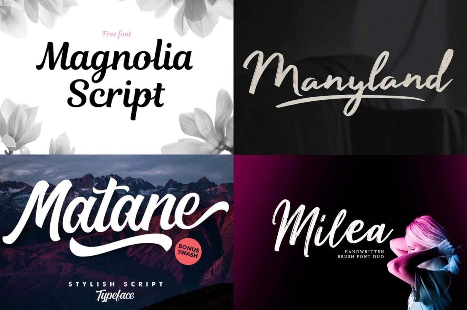 Free Download: 30 Script Fonts - CodeGrape Community Blog