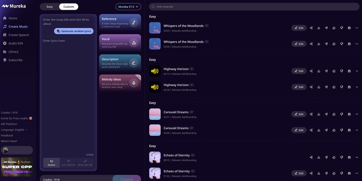 Mureka AI Launches V7.5 Model with Revolutionary Music Quality and ...